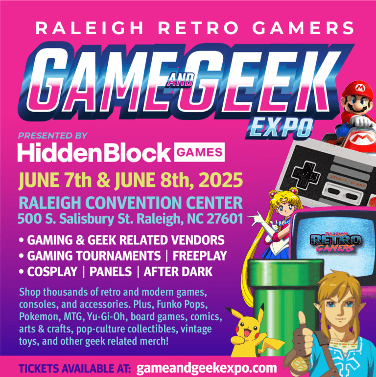 Raleigh Retro Gamers - Pop-Up Markets, Expos, and Esports!